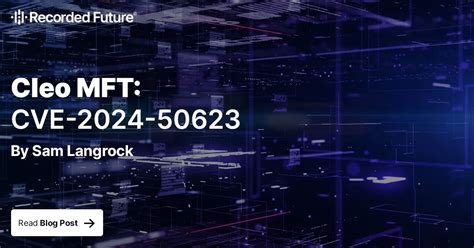 Cleo Mft Vulnerability Cve 2024 50623 Critical Rce Risk