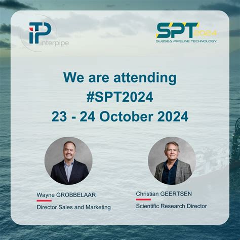 Subsea Pipeline Technology Spt2024 Innovation Engineering Offshore Networking Pipelines
