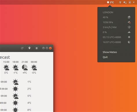 How To Display Weather Information In Ubuntu