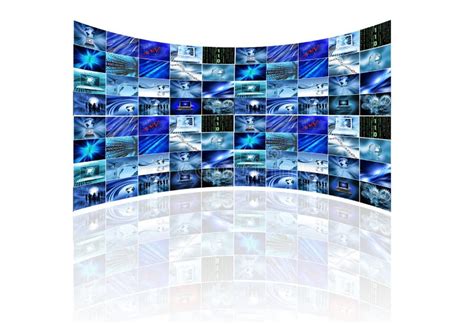 Multi media display stock illustration. Illustration of definition ...