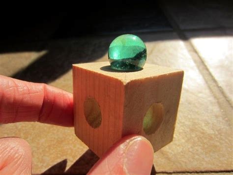 Impossible Marble In Truncated Cube Woodworking Cube Dollar Tree Crafts