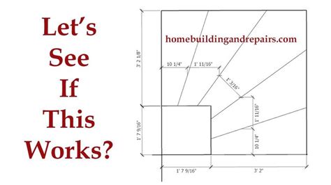 How To Layout And Design Five Step Winder Section Of Stairway Building Education Ideas
