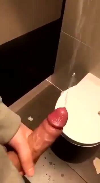 Cum Explosion In The Bathroom