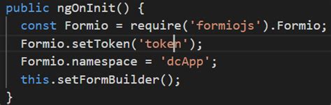 Need Help In Passing Custom Token With Service Issue Formio Formio Js GitHub