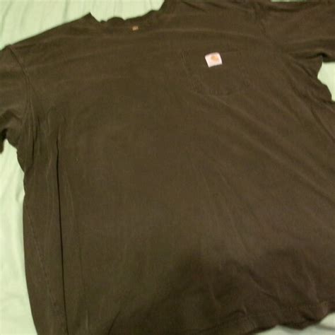 Carhartt Shirts Carhartt K87 Mens Xxl Black Pocket Work Tshirt