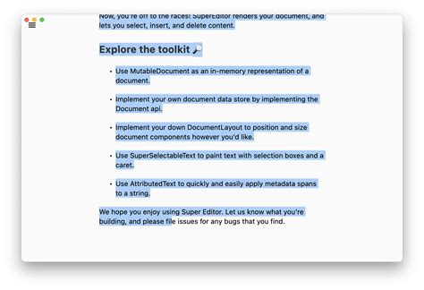 [bug] text selection behaves oddly when caret is shown · issue 536