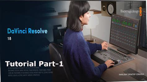 Davinci Resolve Installation Video Editing Tutorial Part 1 Youtube