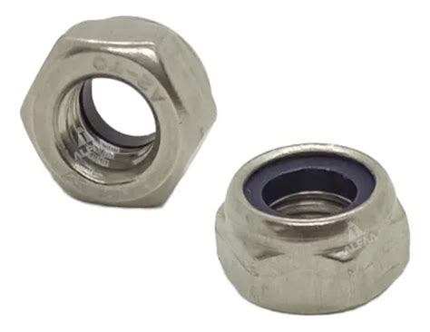 Tuerca Seguridad Ins Nylon M4 Inoxidable 50 Piezas Mercadolibre