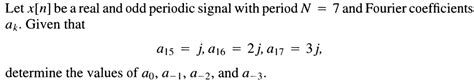Solved This Is A Practice Question From My Signals And Chegg