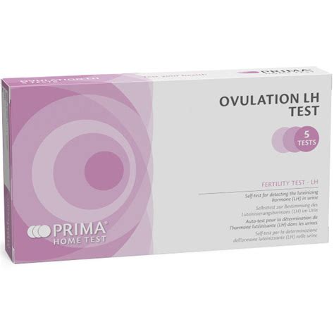 Prima Ovulation Lh Test X5 Nz