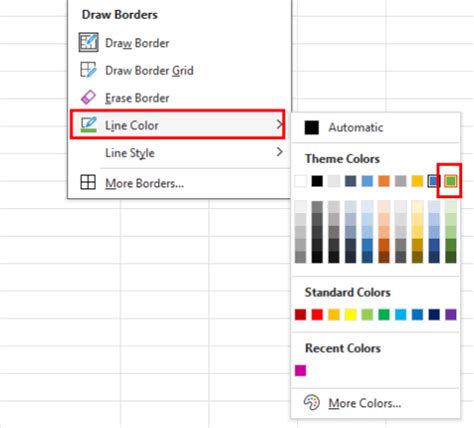 Easy Ways To Change Border Color In Microsoft Excel How To Excel