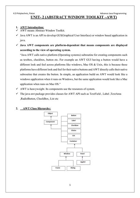 Abstract Window Toolkit Pdf