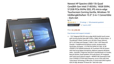 Hp Spectre X With Th Gen Core I Is Up For A Great Discount Today