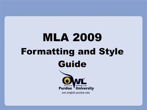 Mla 8th And 9th Edition Variations Pptx Publishing Industry Industries
