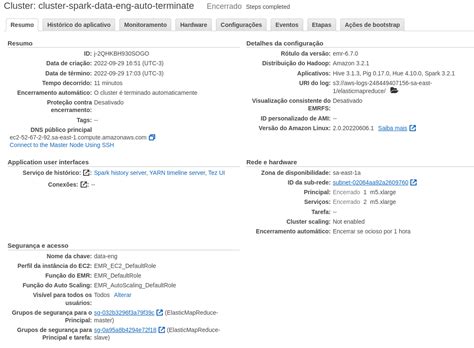 github jpdsbarbosa data lake com aws s3 emr e spark