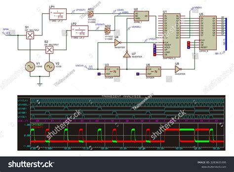 Schematic Diagram Electronic Device Demodulator Drawing Stock Illustration 2283625395 Shutterstock