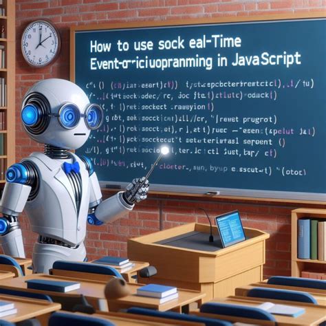 how to use socket io for real time event driven programming in javascript
