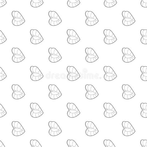 Erotic Open Mouth Icon Outline Style Stock Vector Illustration Of Line Love 124662094