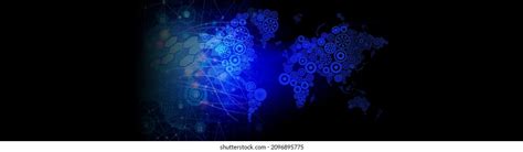 Abstract Technology Background Binary Circuit Global Stock Illustration 2096895775 Shutterstock