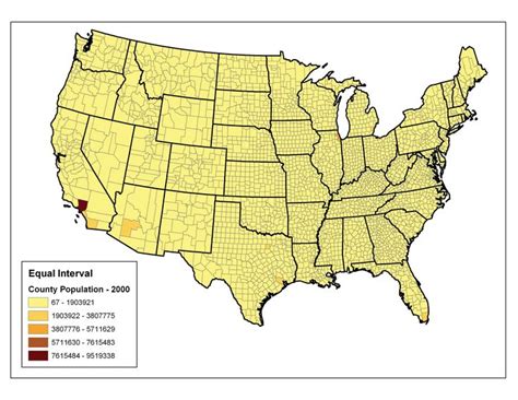 United States Data Classification Map