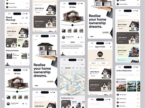 Real Estate App Ui By Ofspace Uxui On Dribbble