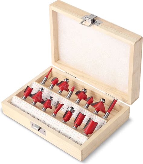 Twotrees 6 35mm Milling Bits For Woodworking Set Of 15 1 Set 3djake International