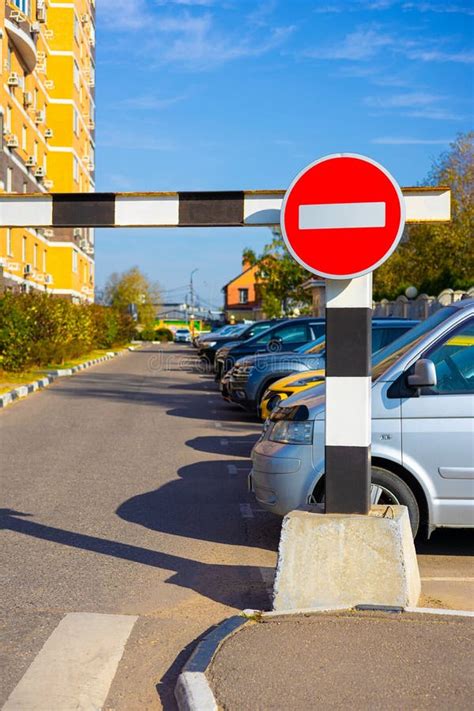 Moscow Russia September 30 2023 Height Limiter For Vehicles