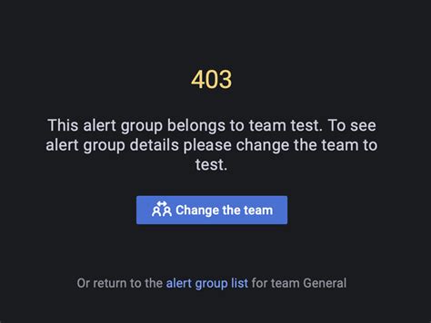Add Wrong Team Error For All Team Specific Resources · Issue 472