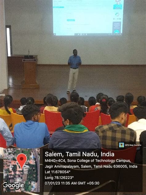 An Industrial Guest Lecture On Basics On Python Programming SONA College Of Technology
