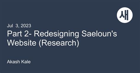 Part Redesigning Saeloun S Website Research Saeloun Blog