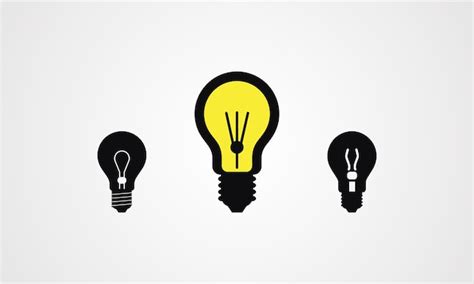 Premium Vector Luminous Thought Bubbles