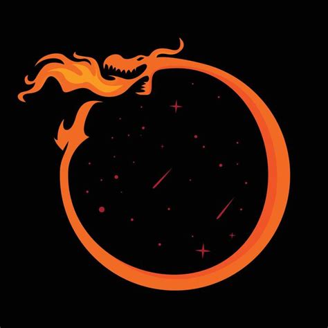 Dragon Circle Vector Art Icons And Graphics For Free Download