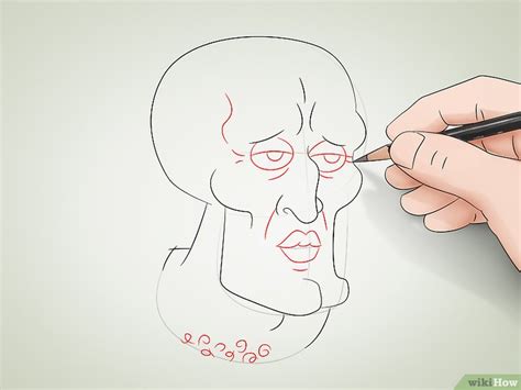 How To Draw Squidward From SpongeBob SquarePants