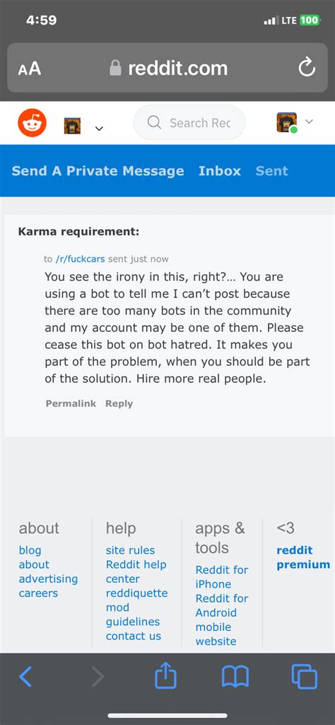 Reddit Bot Police Raiohtheirony