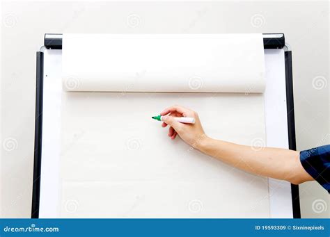 Flip Chart Stock Image Image Of Stand Document Present 19593309