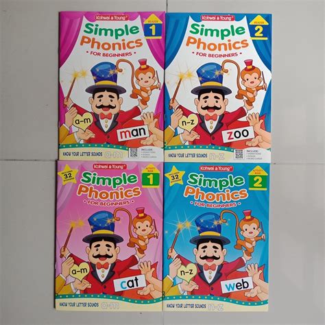 Jual Buku Simple Phonics For Beginners 1 2 Pilihan Per Buku Shopee Indonesia