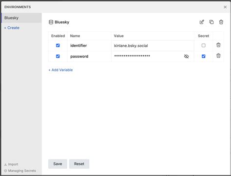 Generate A Bearer Token Using Bruno And Bluesky Create Session Api Operation