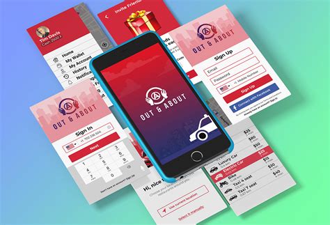 Passenger App Ui Design On Behance