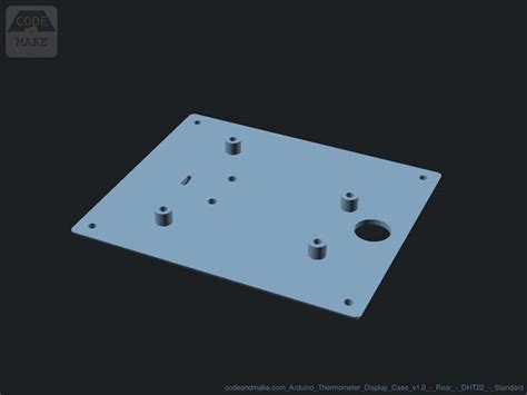 Free Stl File Arduino Thermometer Display 🌡️・3d Print Design To