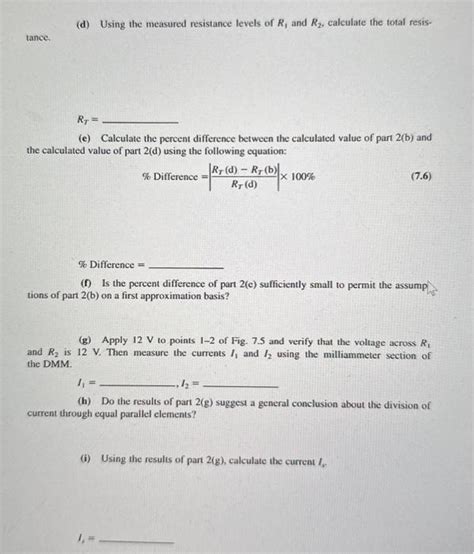 Solved A Construct The Network Of Fig 75 Insert The