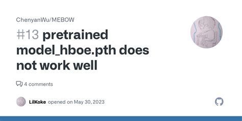 Pretrained Modelhboepth Does Not Work Well · Issue 13 · Chenyanwu