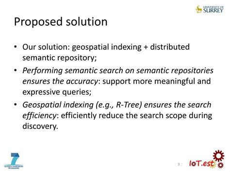 Distributed Semantic Repository And Discovery Architecture PPTX Internet Of Things Internet