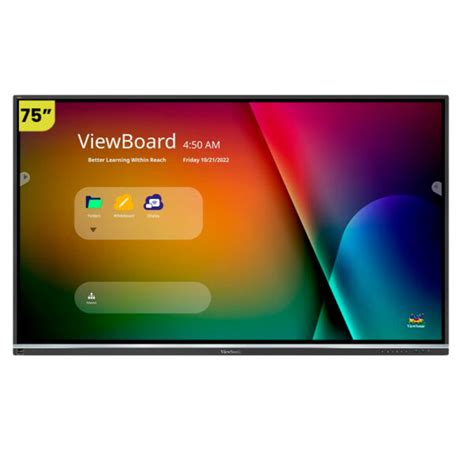 PANTALLA INTERACTIVA VIEWSONIC 75 IFP7550 5F PRODIMER PERÚ