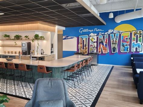 Crafting The Vibrant Atmosphere At Dynatraces Denver Office Built In Colorado