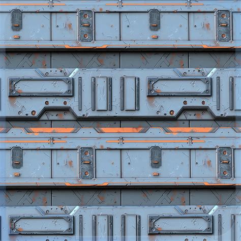 Sci Fi Seamless Texture By Zames1992d