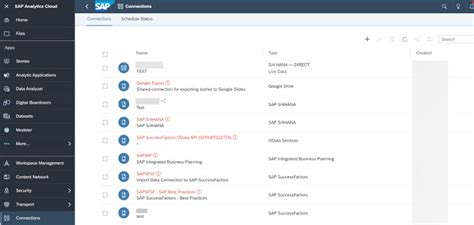 Sap Analytics Cloud Import Connection To Sap Succe Sap Community