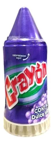 Crayon Dulce Uva Unidad 1 1 28 G Mercadolibre