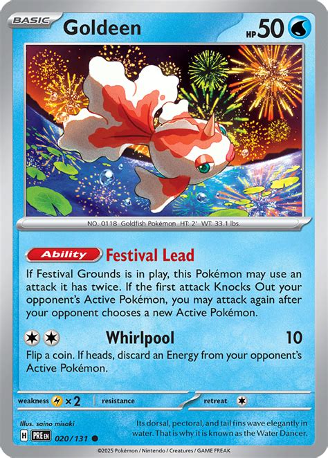 Goldeen Pokémon Detail