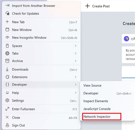 how to map f12 to open devtools r arcbrowser