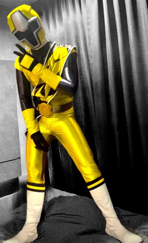 Yellow Ninja Steel Power Ranger Full Set Cosplay Costume Custom Made Usd Off For Chrismas